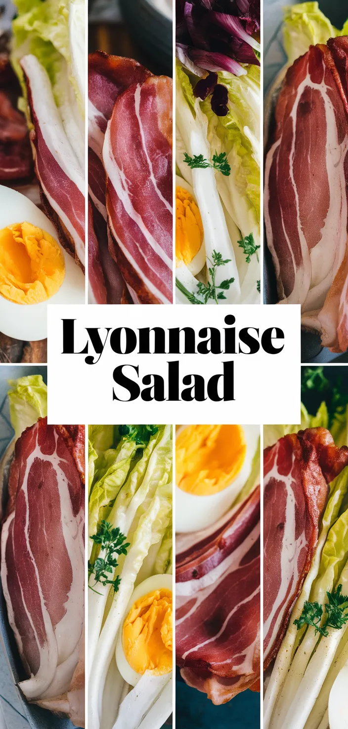 Lyonnaise Salad Recipe - healthfoodyum.com