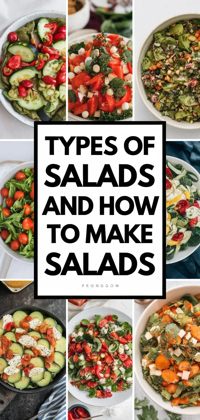 Types Of Salads And How To Make Salads Recipe - healthfoodyum.com