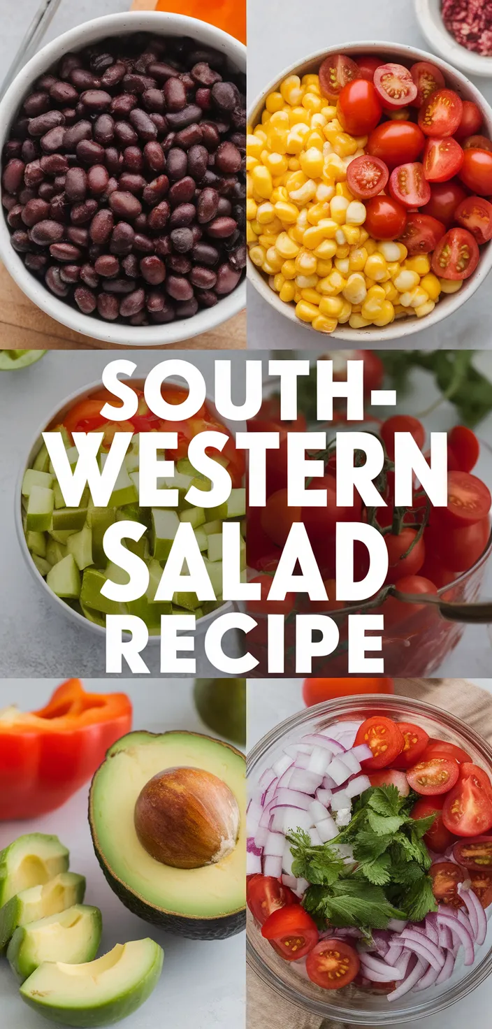 Southwestern Salad Recipe - healthfoodyum.com